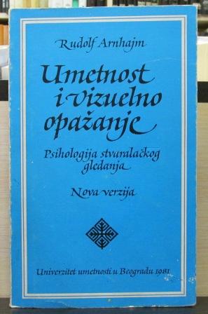 UMETNOST I VIZUELNO OPAŽANJE – RUDOLF ARNHAJM