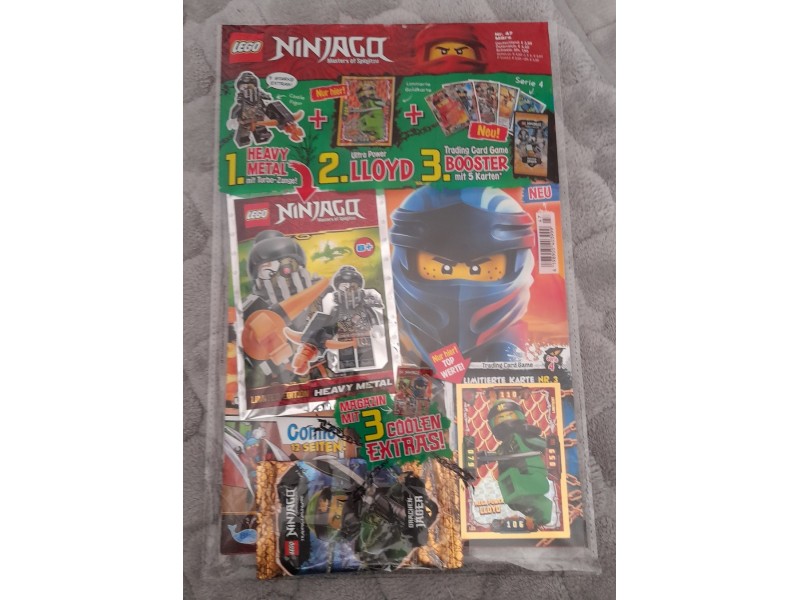 Lego Ninjago, Komplet sa figurom i karticama