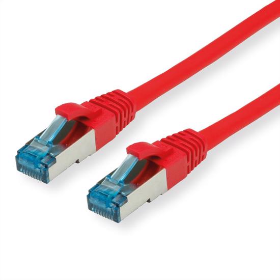 Secomp Value S/FTP Patch Cord Cat.6A Class EA red 0.3m