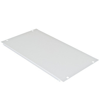 19" Slepi panel 6HU, montaža vijkom, metalni, RAL7035
6U