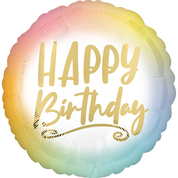 4128701
18″ Foil Happy Birthday Ombre And Gold