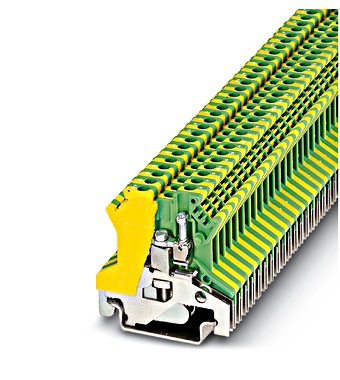 Stezaljka (klema) za uzemljenje, modul., zavrt. TB 2,5-PE I
Montaža na zavrtanj, 0.5mm² - 4mm², AWG: 20 - 12, žute boje, montaža na: TS 35/7.5, NS 35/15, NS 32