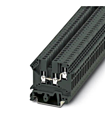 Stezaljka (klema) TB 2,5-TWIN I
Connection: screw-connection, 0.5 mm² - 2.5 mm², AWG: 20 - 14, dark grey, installation on: NS 35/7.5, NS 35/15, NS 32