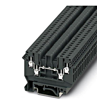 Stezaljka (klema) TB 2,5-QUATTRO I
Connection: screw-connection, 0.5 mm² - 4 mm², AWG: 20 - 12, dark grey, installation on: NS 35/7.5, NS 35/15, NS 32
