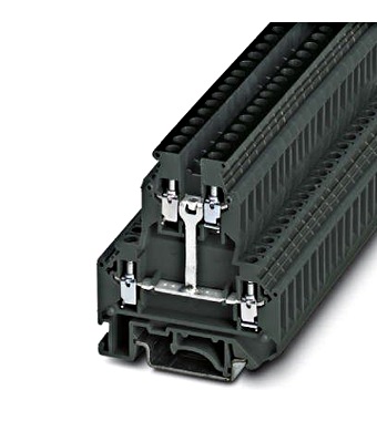 Stezaljka (klema) TB 2,5-L/LB I
With potential connector, Screw-connection,  0.5 mm² - 4 mm², AWG: 20 - 12, dark grey, NS 35/7.5, NS 35/15, NS 32