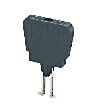 Utikač za osigurač FP IO (5X20) LED 24
Fuse plug, rated current: 6.3 A, length: 33.1 mm, wide: 6.1 mm, hight: 26.5 mm, poles: 1, color: dark grey