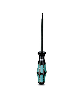 Šrafciger 1 x 4 (SZS 1.0X4.0 VDE)
Screwdriver, slot-headed, VDE insulated, size: 1.0 x 4.0 x 100 mm, 2-component grip, with non-slip grip