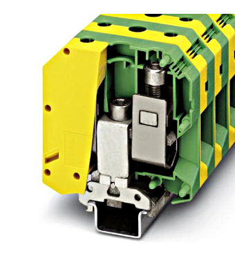 Zaštitna stezaljka (klema) za uzemljenje TB 50-PE I
Connection: screw-connection, 25 mm² - 95 mm², AWG: 4 - 4/0, green-yellow, for: NS 35/7.5, NS 35/15, NS 32