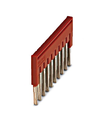 Mostić za utiskivanje FBS 10-4
Plug-in bridge, pitch: 4.2 mm, poles: 10, color: red