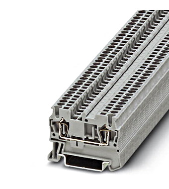 Prolazna stezaljka ST 1,5
Spring-cage-connection, cross section: 0,08 mm² - 1,5 mm², AWG: 28 - 16, width: 4,2 mm, grey, NS 35/7,5, NS 35/15