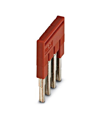 Mostić za utiskivanje FBS 4-5
Plug-in bridge, pitch: 5.2 mm, length: 22.7 mm, width: 19,4 mm, poles: 4, color: red