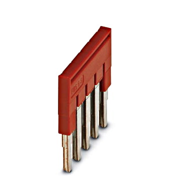 Mostić za utiskivanje FBS 5-5
Plug-in bridge, pitch: 5.2 mm, length: 22.7 mm, width: 24.6 mm, poles: 5, color: red