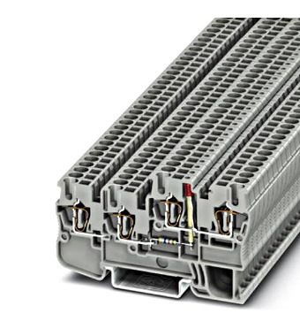 Initiator/actuator stez. (klema)STIO 2,5/3-2B/L-LA24RD/O-M
Spring-cage-connection, 0,08 mm² - 4 mm², AWG: 28 - 12, width: 5,2 mm, grey, mounting type: NS 35/7,5, NS 35/15