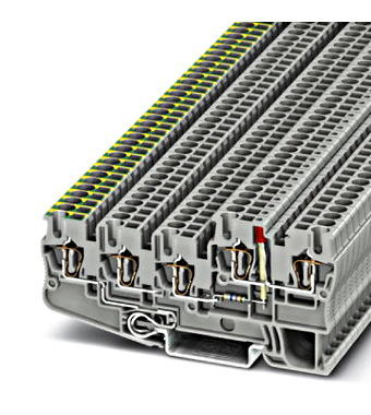 Inst. Stez. (klema) za uzemlj. STIO 2,5/4-PE/2B/L-LA24GN/O-M
Spring-cage-connection, cross section: 0,08 mm² - 4 mm², AWG: 28 - 12, width: 5,2 mm, grey, NS 35/7,5, NS 35/15