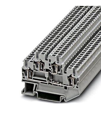 Stezaljka (klema) sa diodom STTB 2,5-DIO/O-U
Spring-cage-connection, with integrated diode, 0,08 mm² - 4 mm², AWG: 28 - 12, 22 A, 500 V, grey, NS 35/7,5, NS 35/15