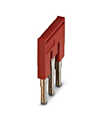 Mostić za utiskivanje FBS 3-6
Plug-in bridge, pitch: 6.2 mm, length: 23 mm, width: 16,9 mm, poles: 3, color: red