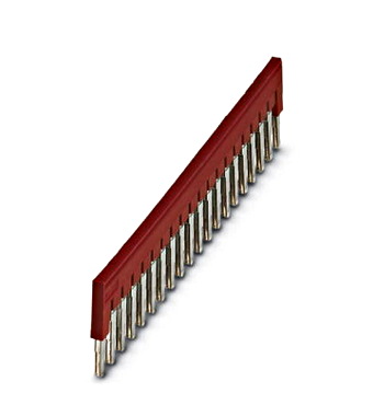 Mostić za utiskivanje FBS 20-6
Plug-in bridge, pitch: 6.2 mm, length: 23 mm, width: 122.3 mm, poles: 20, color: red