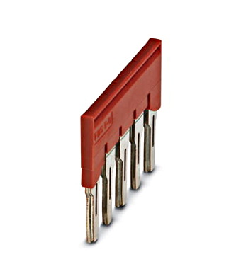 Mostić za utiskivanje FBS 5-8
Plug-in bridge, pitch: 8.2 mm, poles: 5, color: red