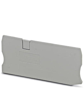 Krajnja pločica D-ST 10-TWIN
End cover, length: 97 mm, width: 2,2 mm, color: grey