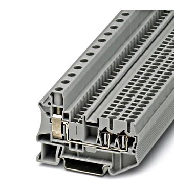 Potencijalno zbirna stezaljka (klema) na šraf STU 10/ 4X2,5
Screw-connection 0,5 mm² - 16 mm², AWG: 20 - 6, width: 10,3 mm, color: grey, mounting type: NS 35/7,5, NS 35/15