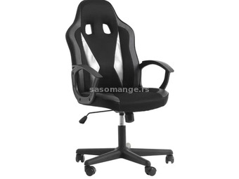 Gejmerska stolica crno/siva