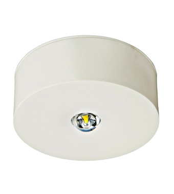 Protiv - panična svetiljka IL 1x3W ERT-LED radijalno
White, surface ceiling mounting, Safety luminaire for lightning areas with luminaire distance 14,5m at a room height of 4m, with supervision -...
