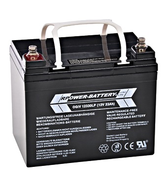 Baterija Rpower OGIV 12/33Ah, životni vek: 10-12 god.