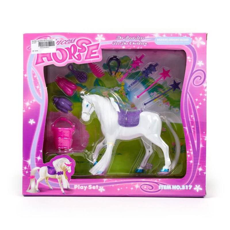 Hk Mini igračka za devojčice set Princezin konjić