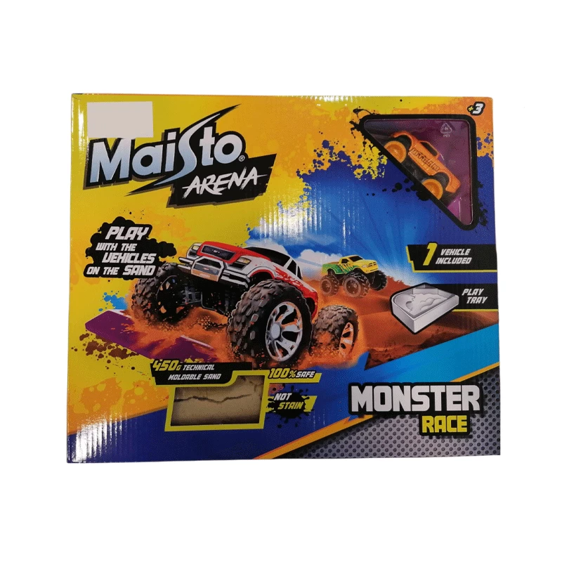 Maisto arena Monster Race sa peskom