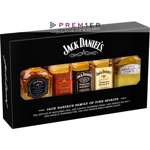 Jack Daniel's Mini Gift Set 5/1 0.05l
