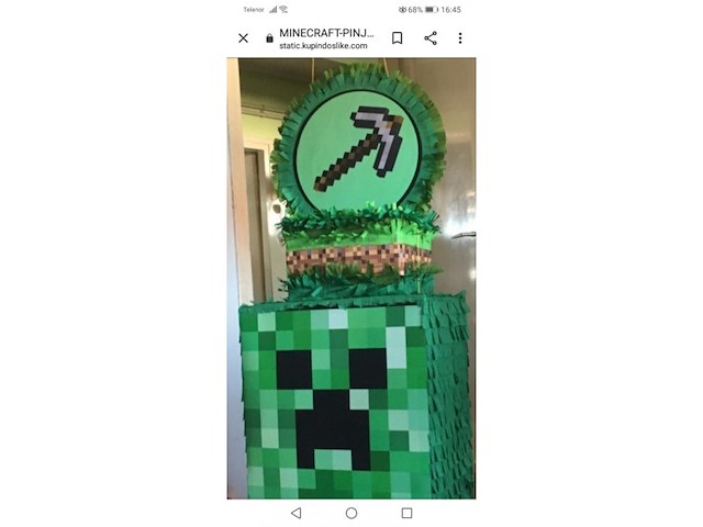 MINECRAFT, Creper, pinjata