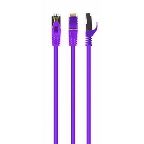 Gembird FTP Cat6 Patch cord, purple, 0.5 m | PP6-0.5M/V