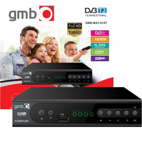 Gembird DVB-T2 Set Top Box | GMB-MAT-818T