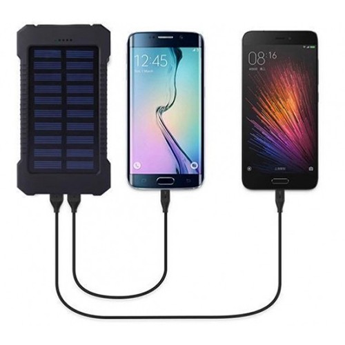 Gembird Solar Power bank 12000mAh 2xUSB, LED | HRD-T12