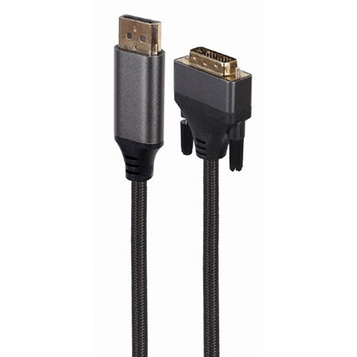 Gembird DisplayPort to DVI adapter cable, ″Premium Series″, 1.8 m | CC-DPM-DVIM-4K-6