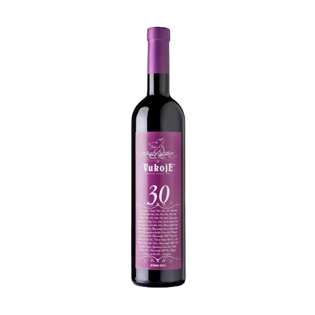 Podrum Vukoje 30 Syrah