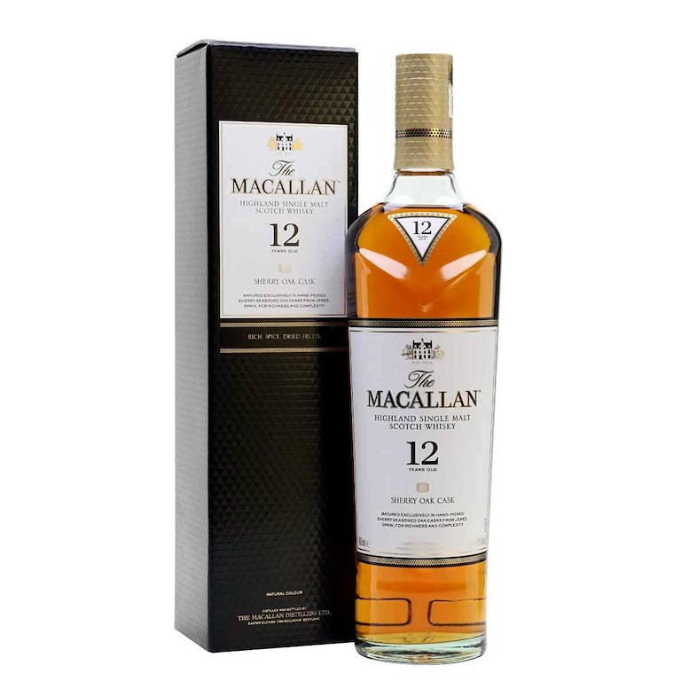 Macallan 12 Year Old Sherry Oak