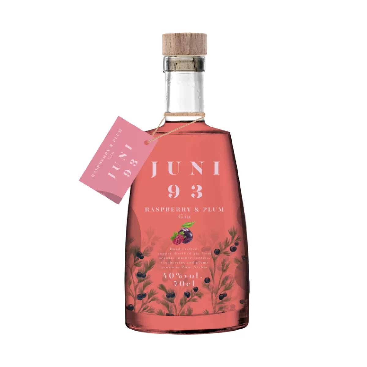 Juni 93 London Raspberry Plum Gin