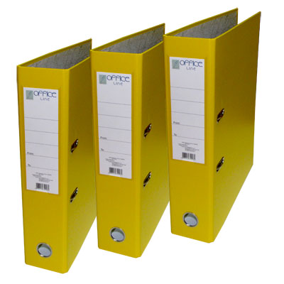 Registrator pvc A4 (101) 7 cm žuti Office Line