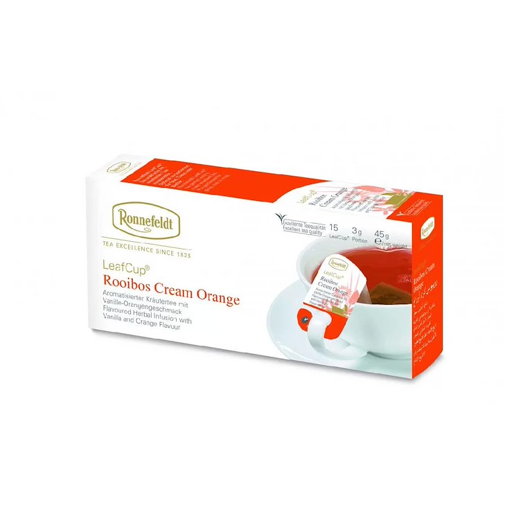 Ronnefeldt Rooibos Cream Orange LeafCup