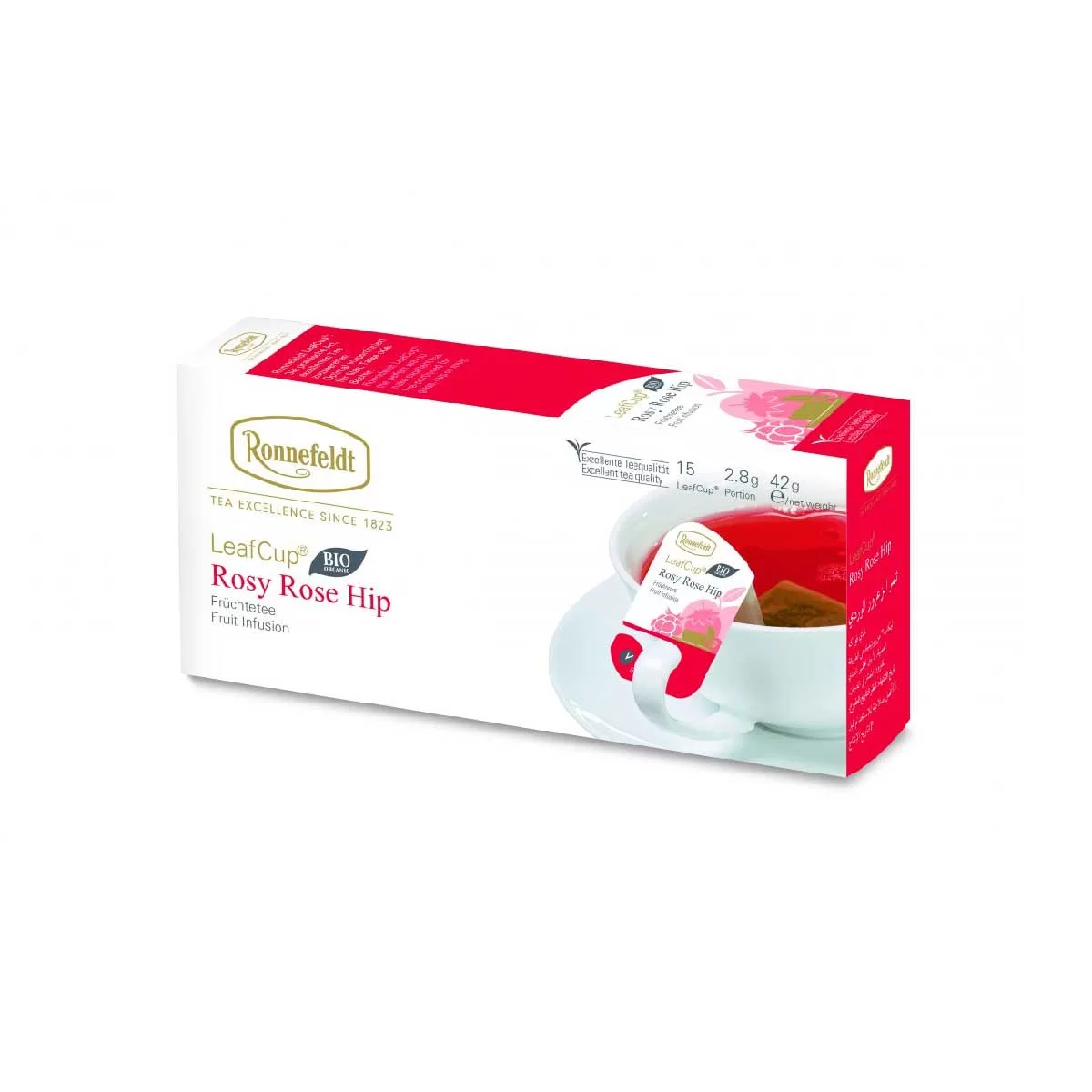 Ronnefeldt Leaf Cup® Bio: Rosy Rose hip