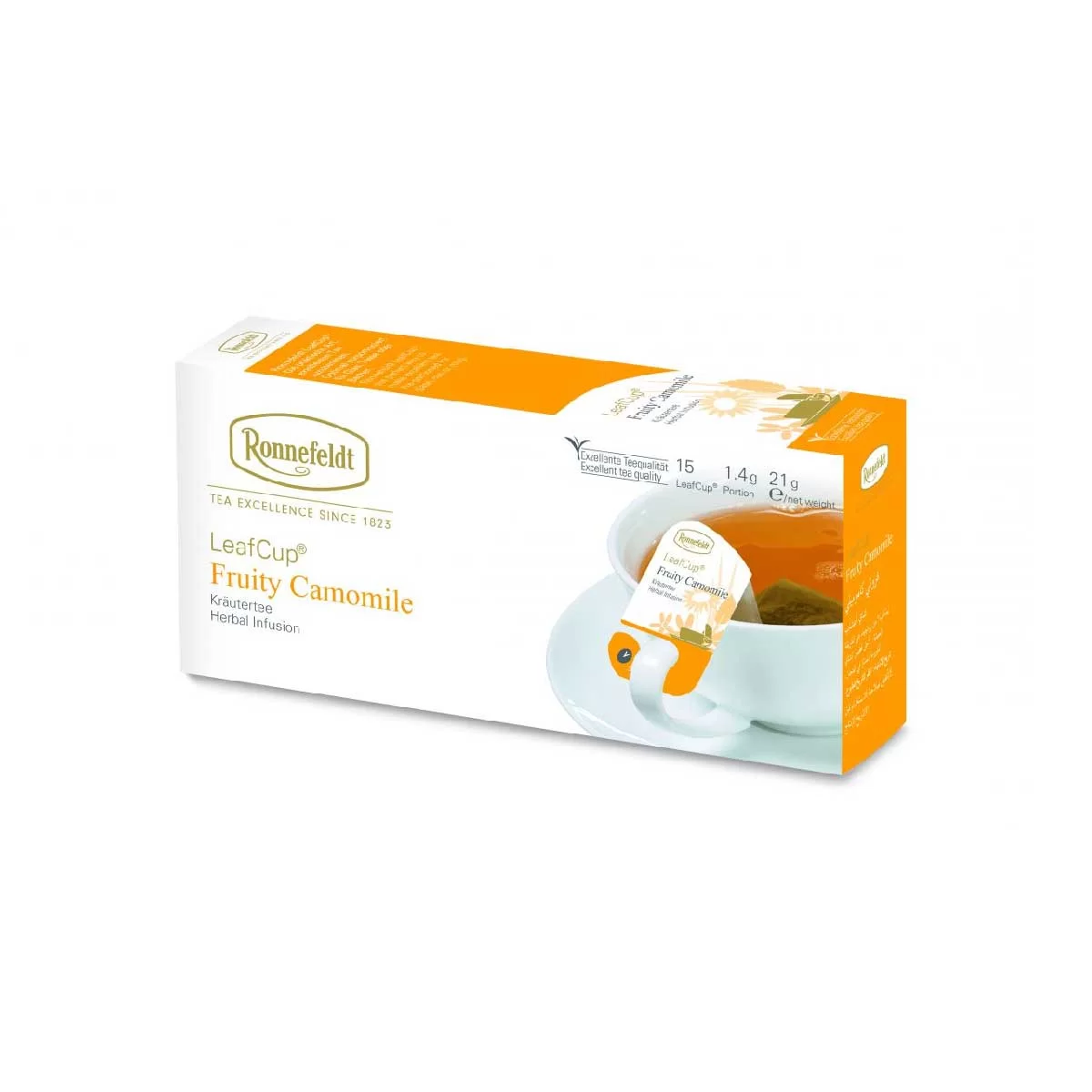 Biljni čaj Ronnefeldt Fruity Camomile LeafCup