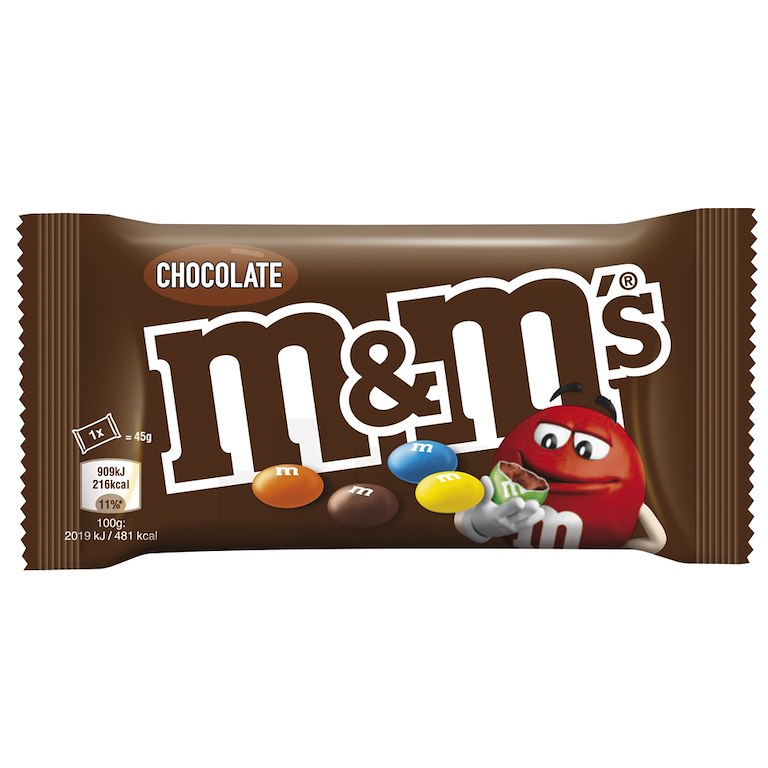Bombone cokolada M&M’s 45g