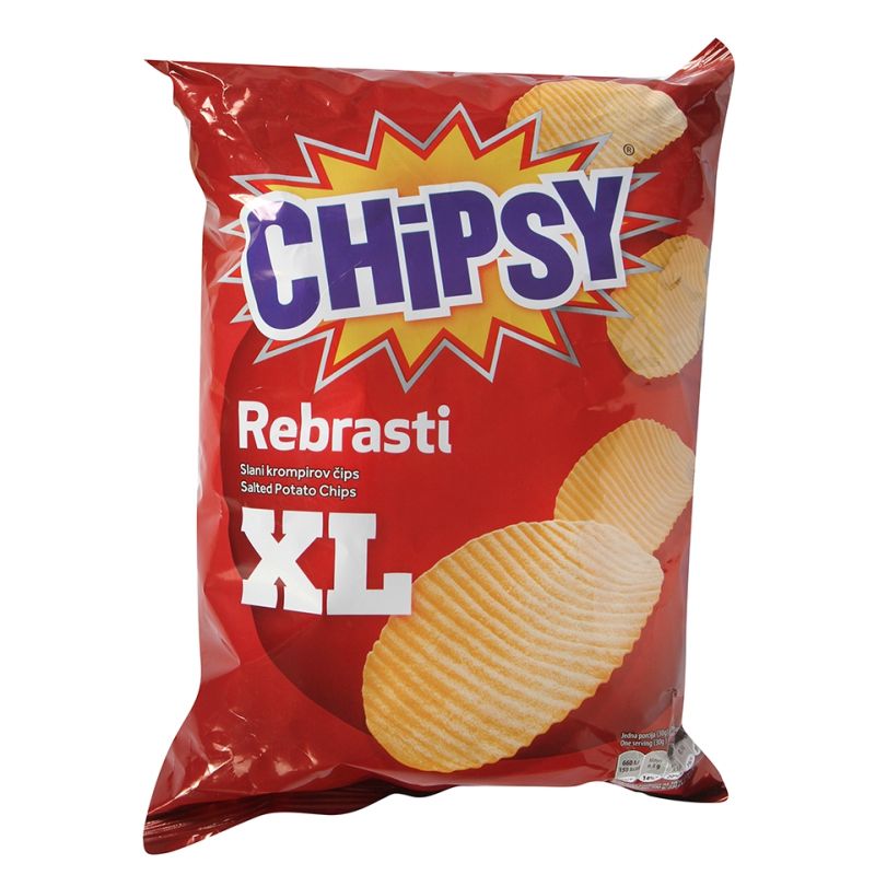 Chipsy Rebrasti Slani XL 90-95g Font