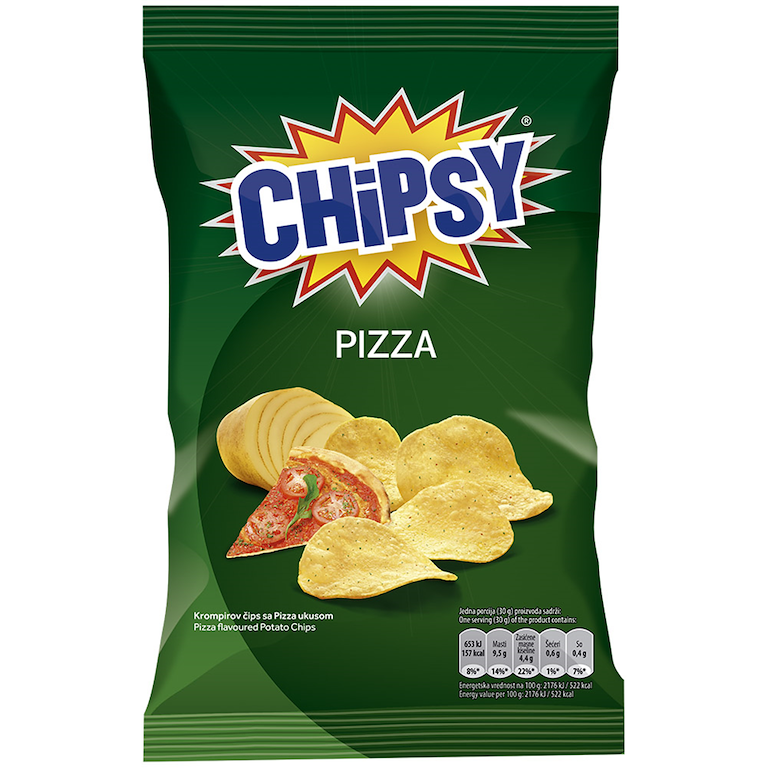 Cips Chipsy Pizza 40g