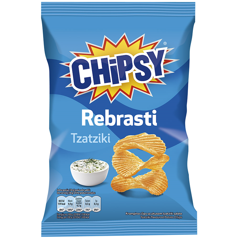 Cips Chipsy Tzatziki 40g