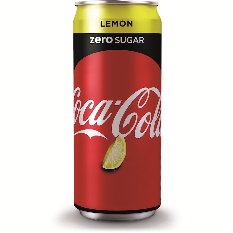 Coca Cola Zero limun 0,33l CAN