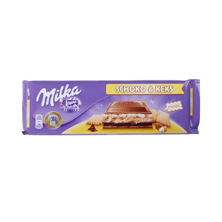 Cokolada Milka choco biscuits 300g