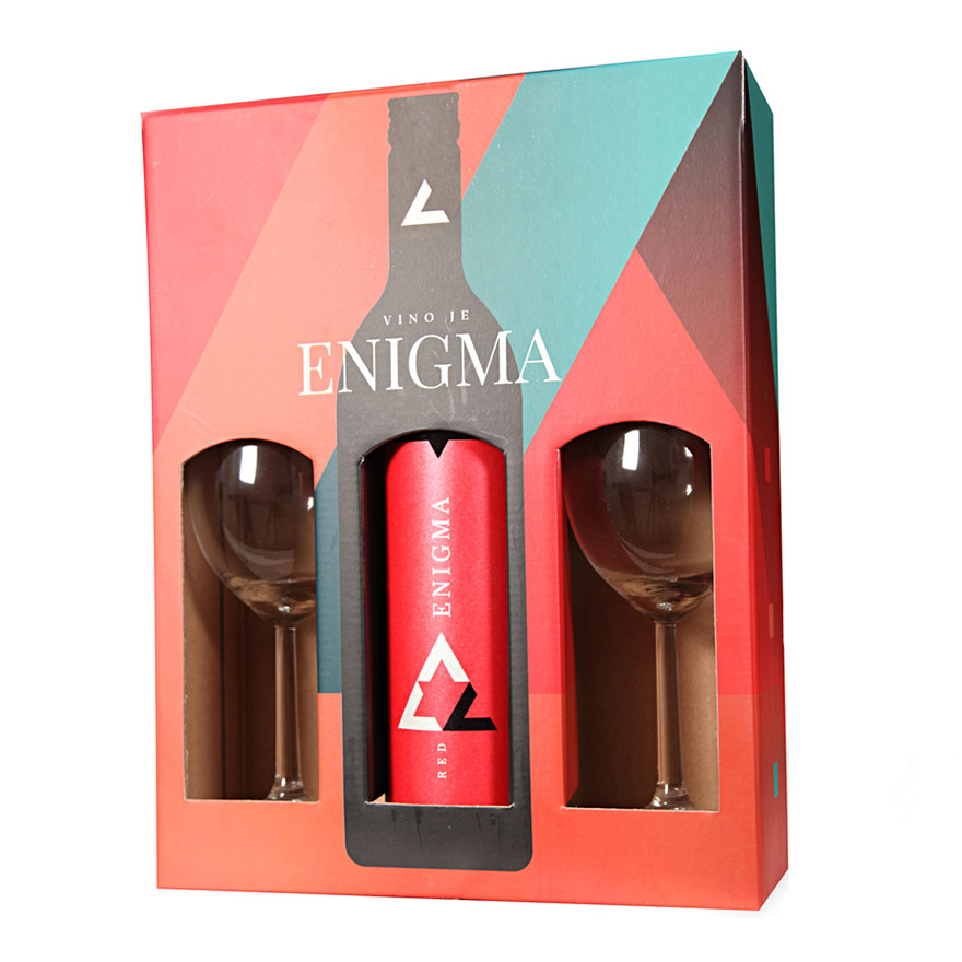 Enigma crveno vino 0.75l +2 case
