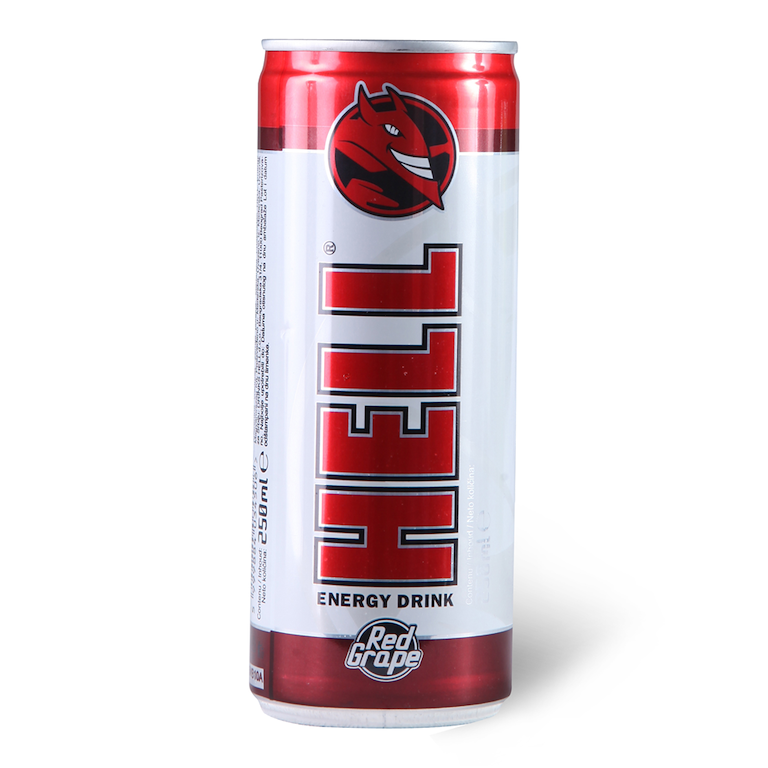 Hell Energy Drink red grape 0.25l 1-24